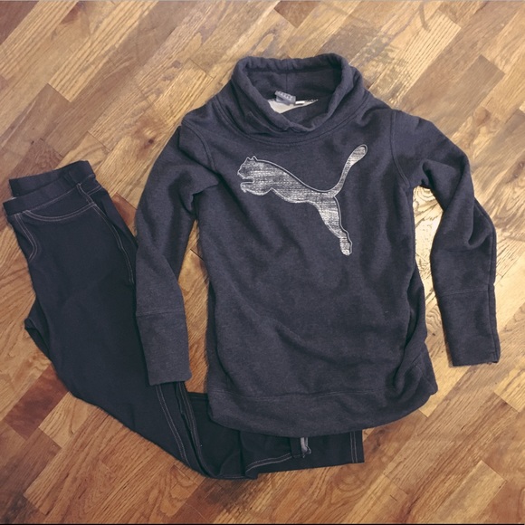 Puma | Sweaters | Puma Cowlneck Sweater | Poshmark